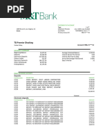 U.S. Bank Statement Example: Feb-Mar 2023 | PDF