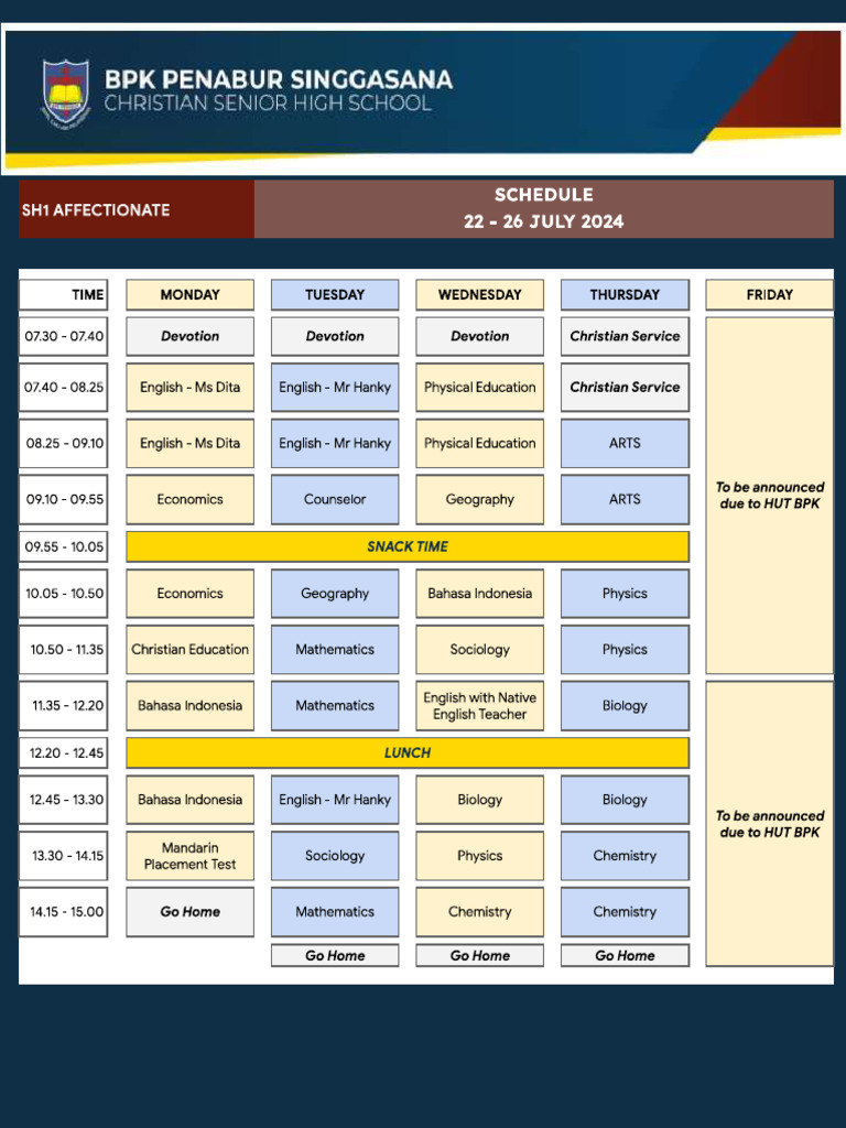 20240722-26 SH Schedule | PDF