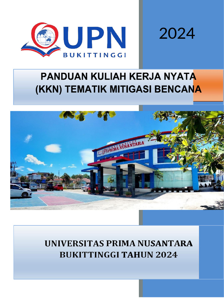 Panduan KKN Tematik Mitigasi Bencana Tahun 2024 Done | PDF