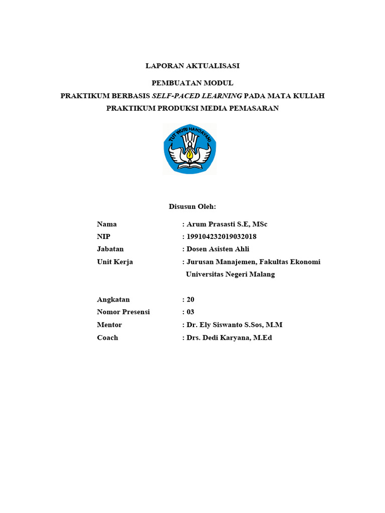 RA Contoh Pembuatan Modul | PDF