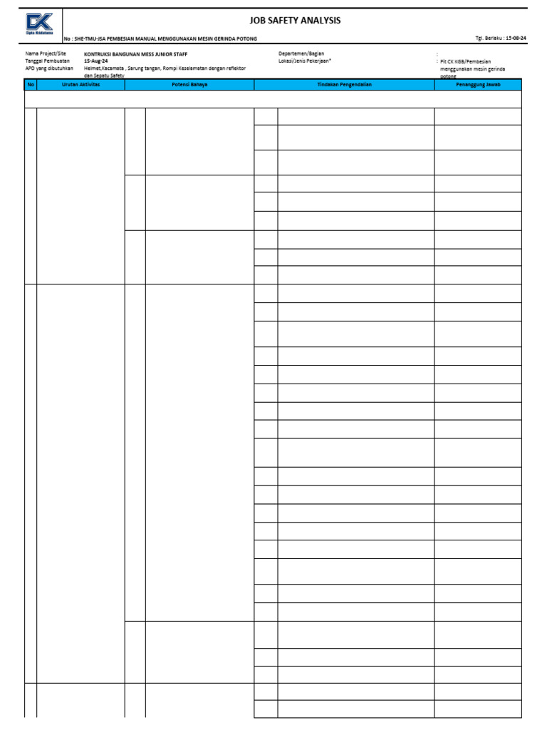 Jsa-Tmu-Pembesian Manual | PDF