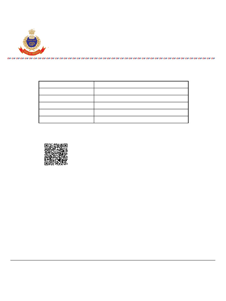 Police Verification Certificate Form | PDF