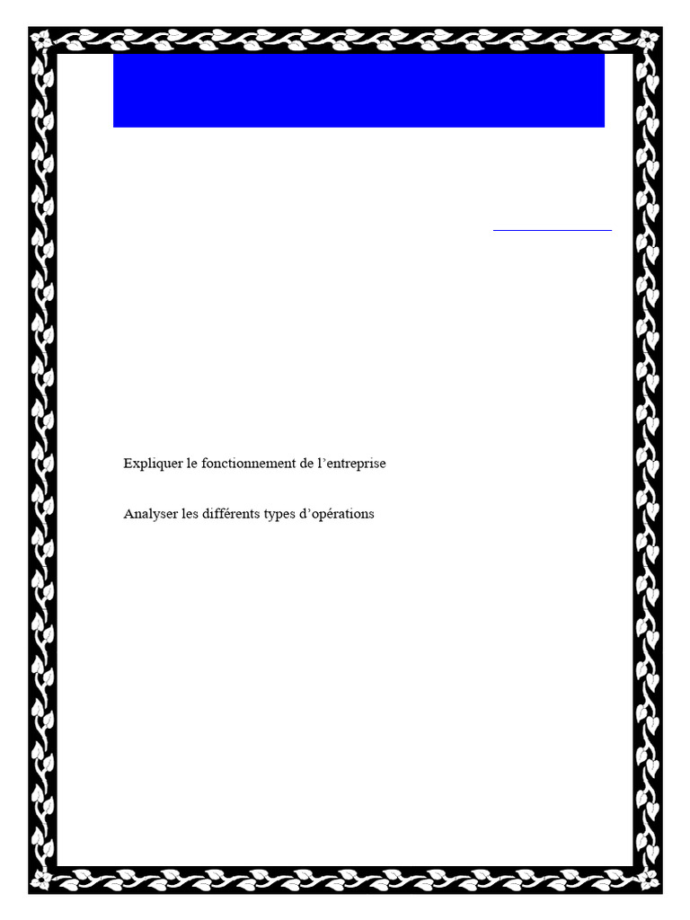 Compta Générale Intiation | PDF