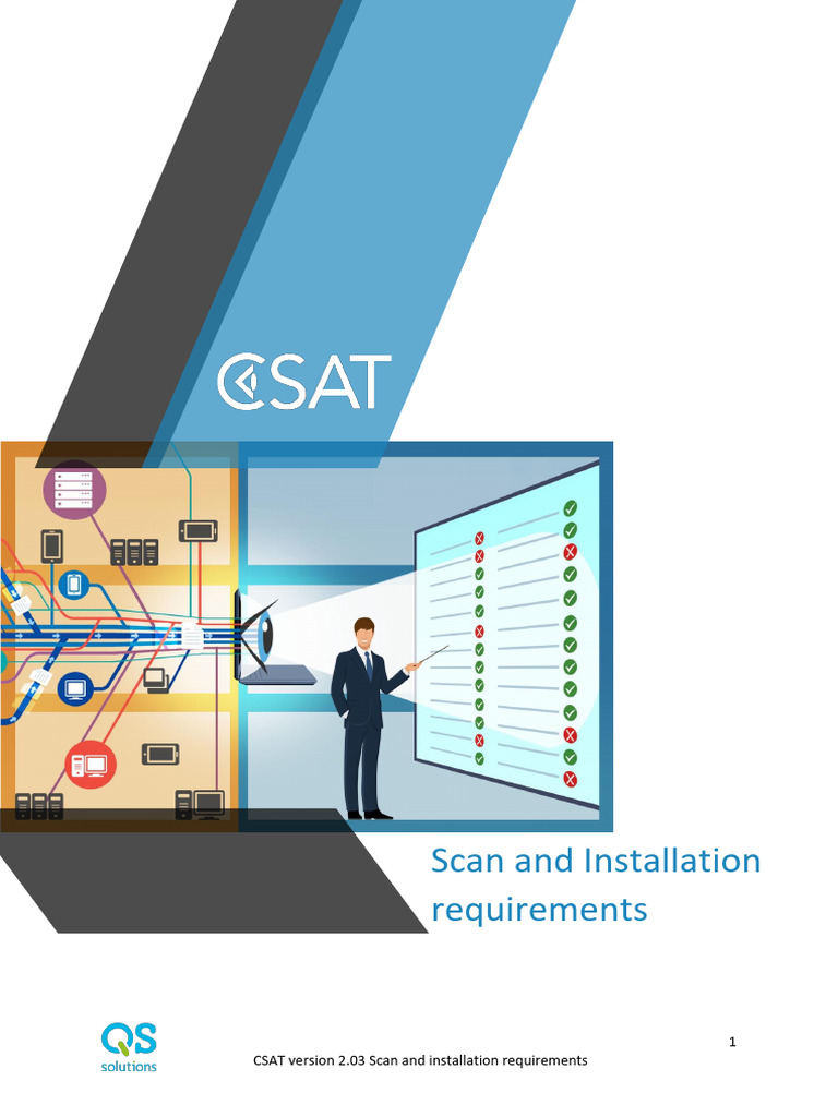 CSAT Scan and installation requirements v2.03 EN | PDF