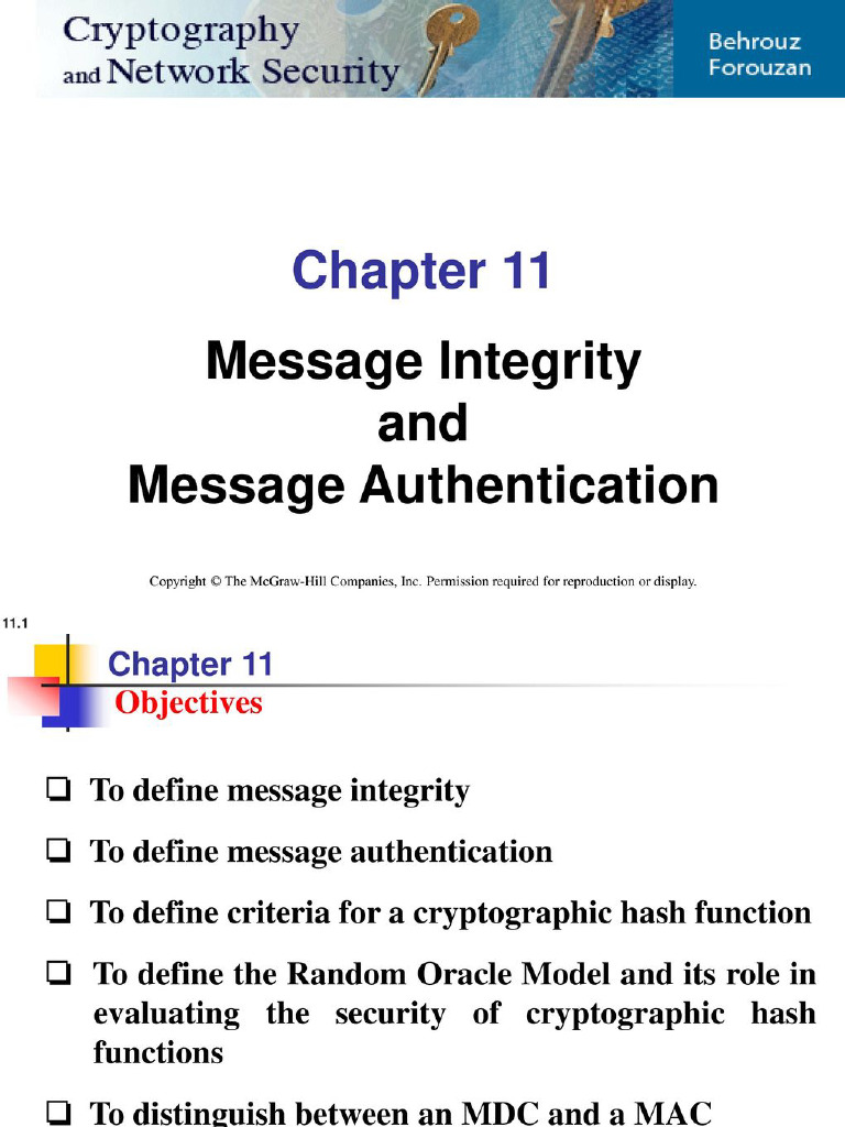 3 Integrity Auth | PDF