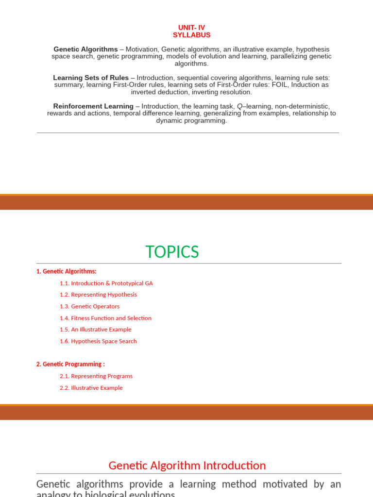 Unit 4 ML (Autosaved) | PDF