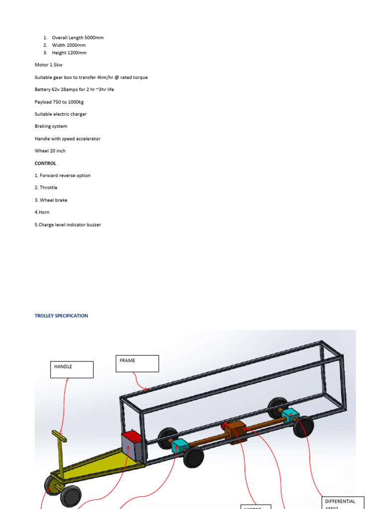 KAMAL - Electric Trolley | PDF