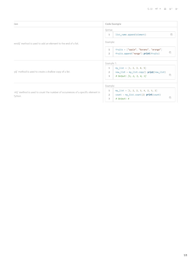 Phython Cheat Sheet 2 | PDF