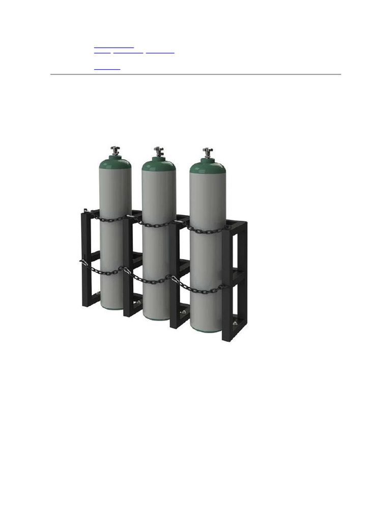 Cylinder Storage Area | PDF
