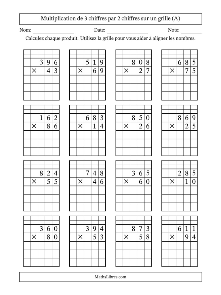 Grille Multiplication 0302 001.1722378290 | PDF