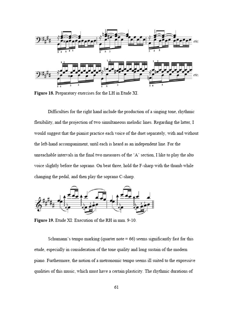 Schumann Symphonic Etude XI | PDF