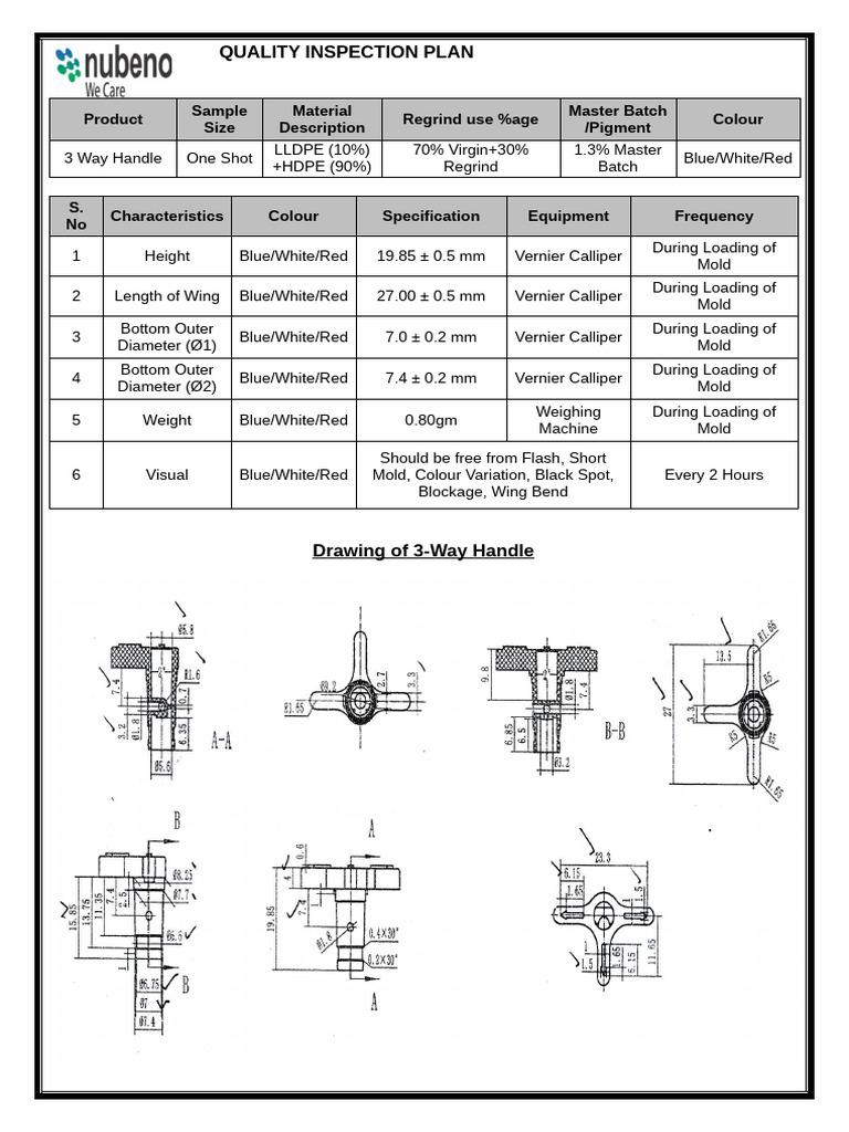 3 Way Handle | PDF