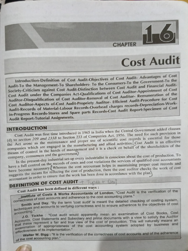 Auditing CH 16 | PDF