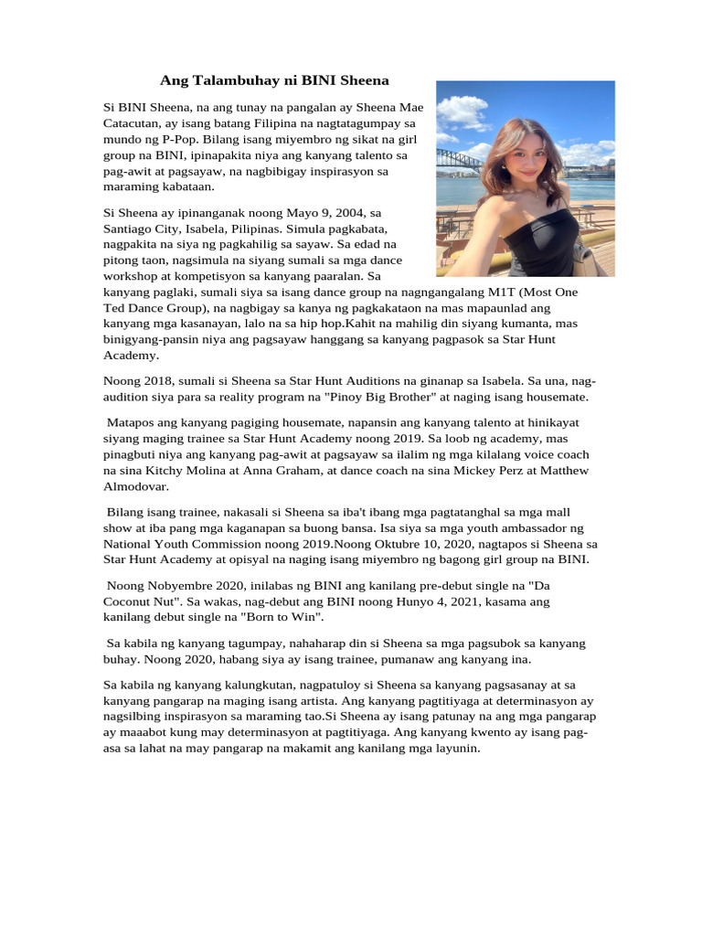 Talambuhay WPS Office | PDF