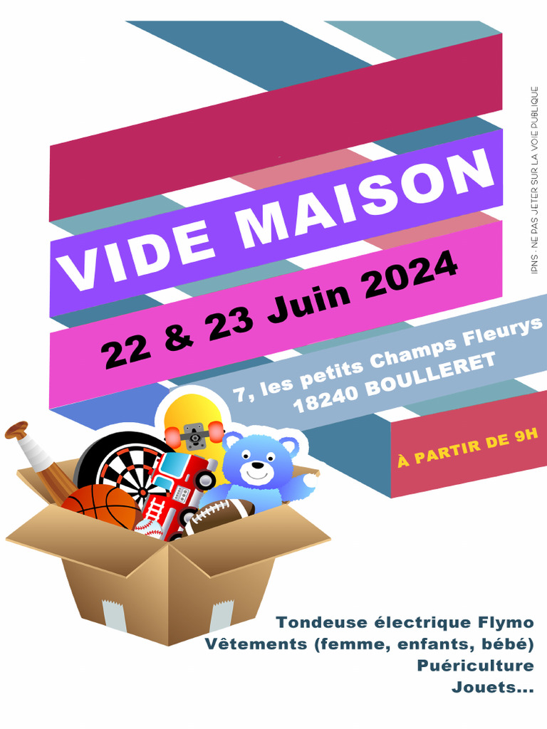 affiche vide maison juin | PDF