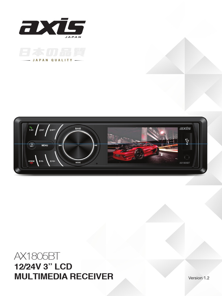 Ax1805bt Im 2023 V1 2 Co | PDF