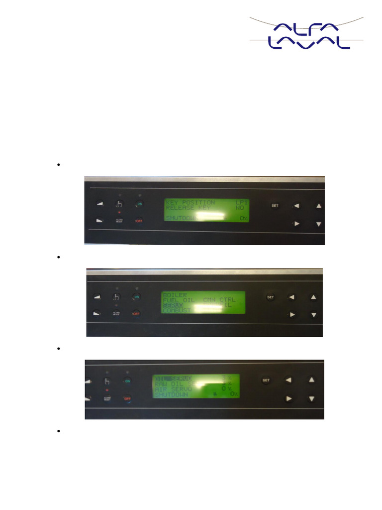 Servomotor Oil Calibration Pdf