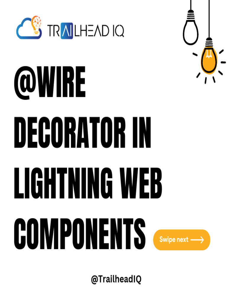 @wire Decorator in Lightning Web C | PDF