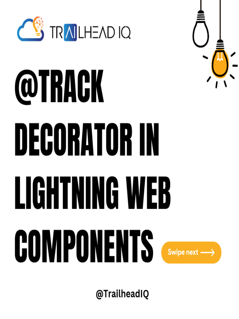 @track in LWC | PDF