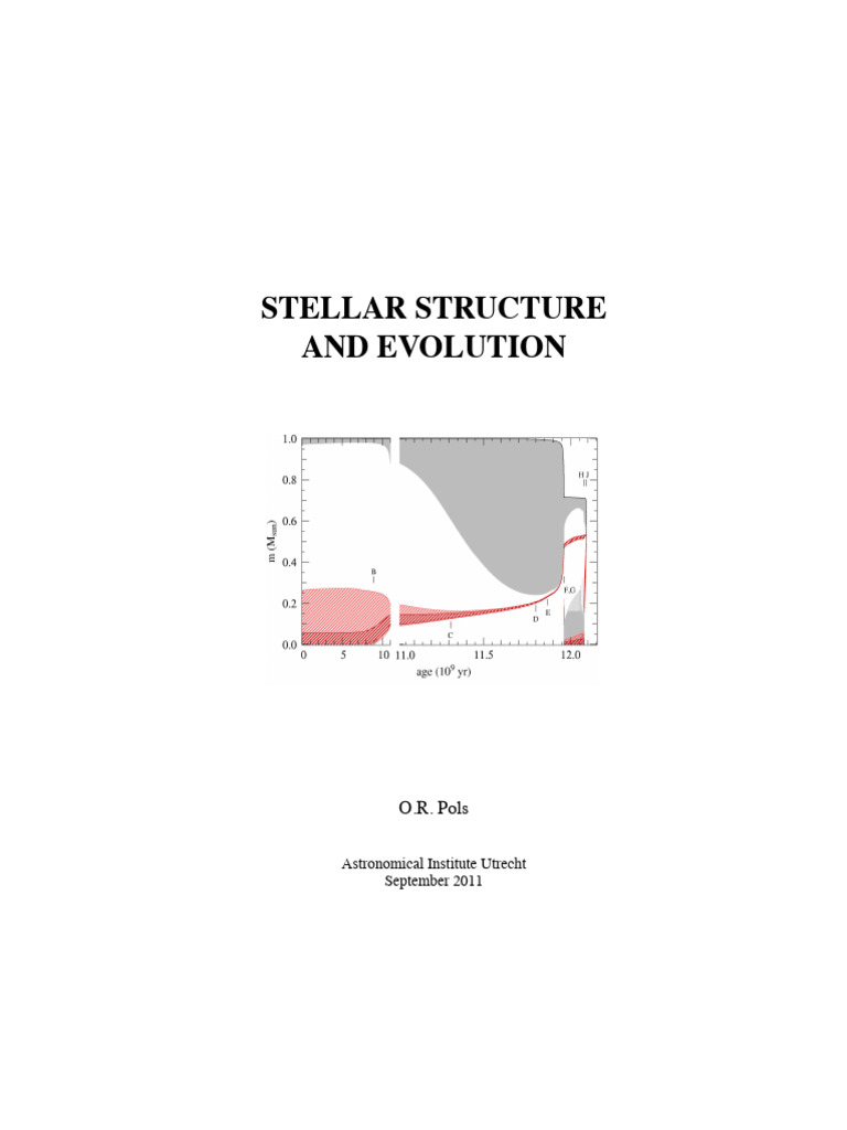 Stellar Structure and Evolution | PDF | Stars | Gases