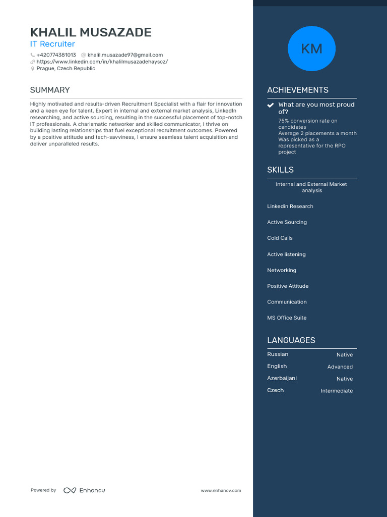 Khalil Musazade Resume | PDF