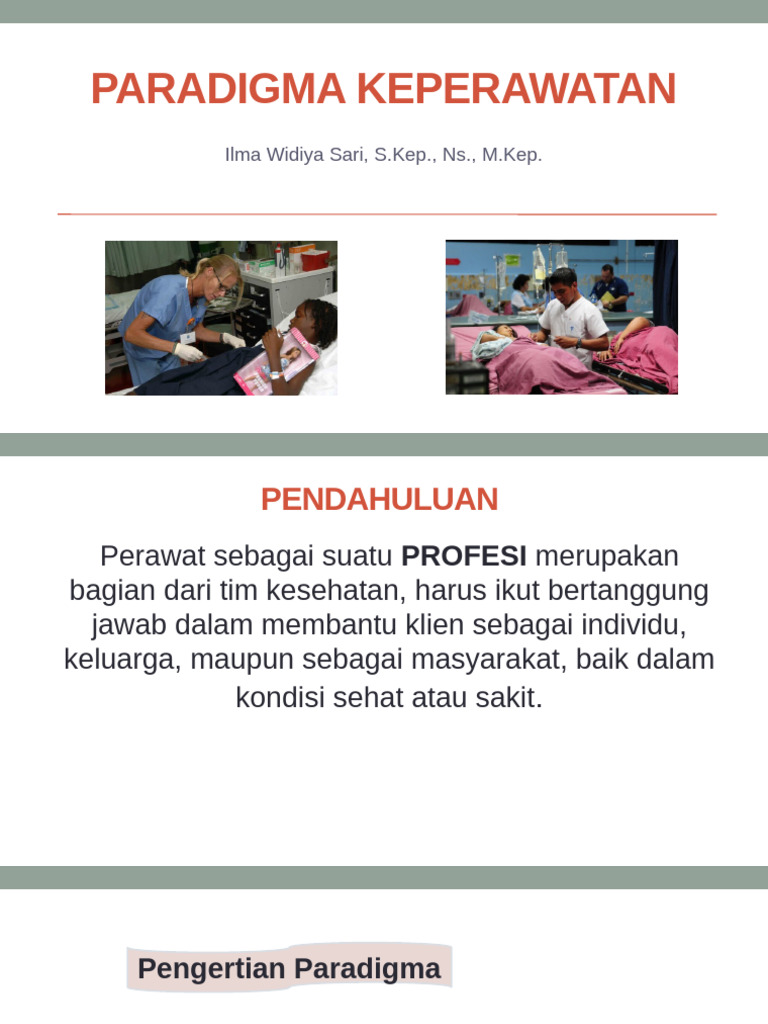 Paradigma Keperawatan | PDF