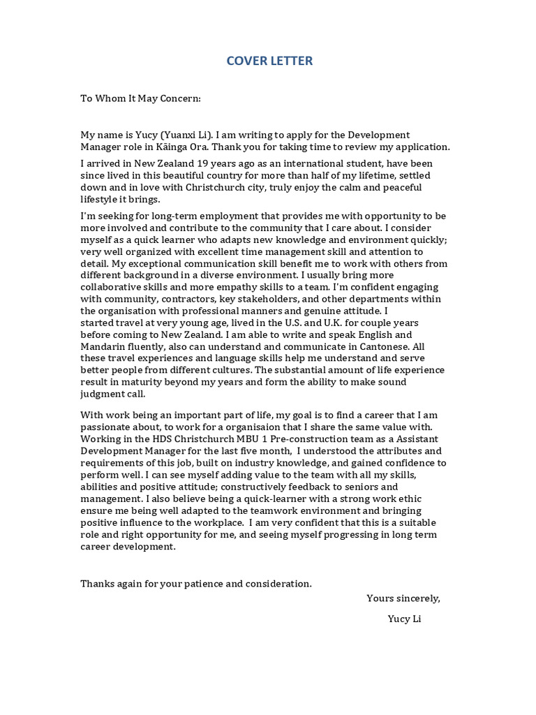 Yucy's CV | PDF