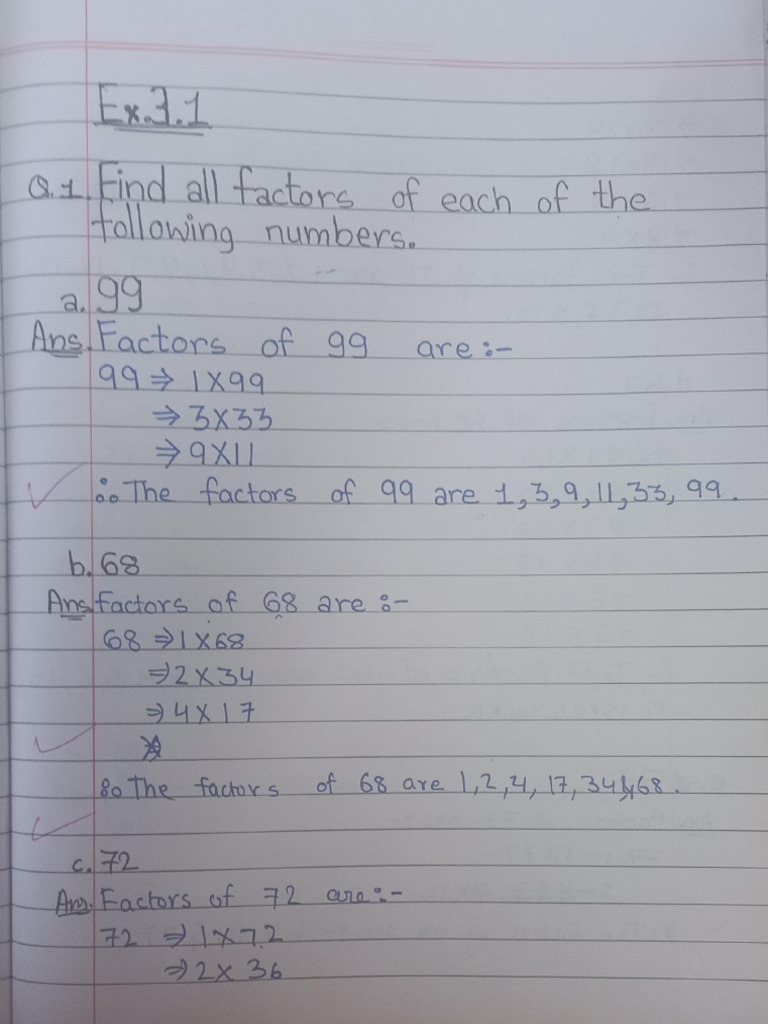 Ch. Playing With Numbers | PDF