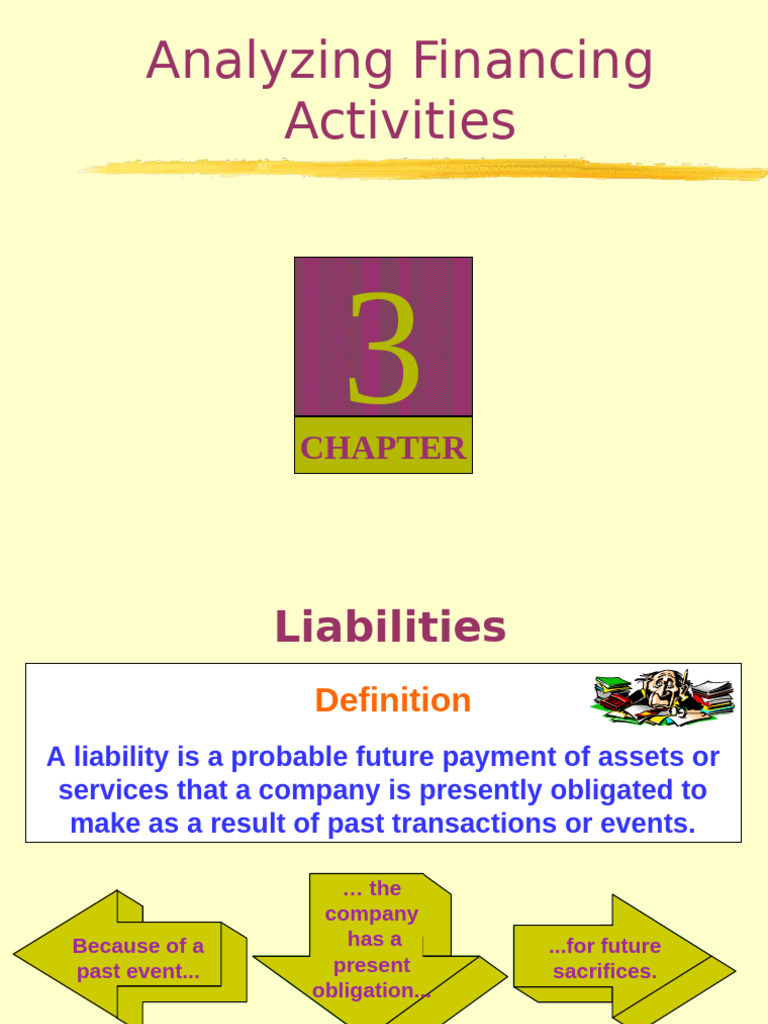 CH 3 Analayzing Financing Activities | PDF