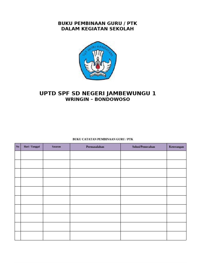 Buku Pembinaan PTK | PDF