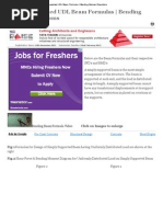 StructX - Beam Design Formulas | PDF | Beam (Structure) | Bending