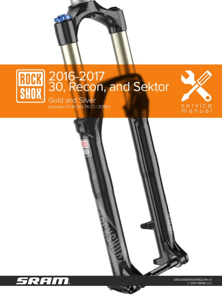 2016 2017 30 Recon Sektor Service Manual English | PDF