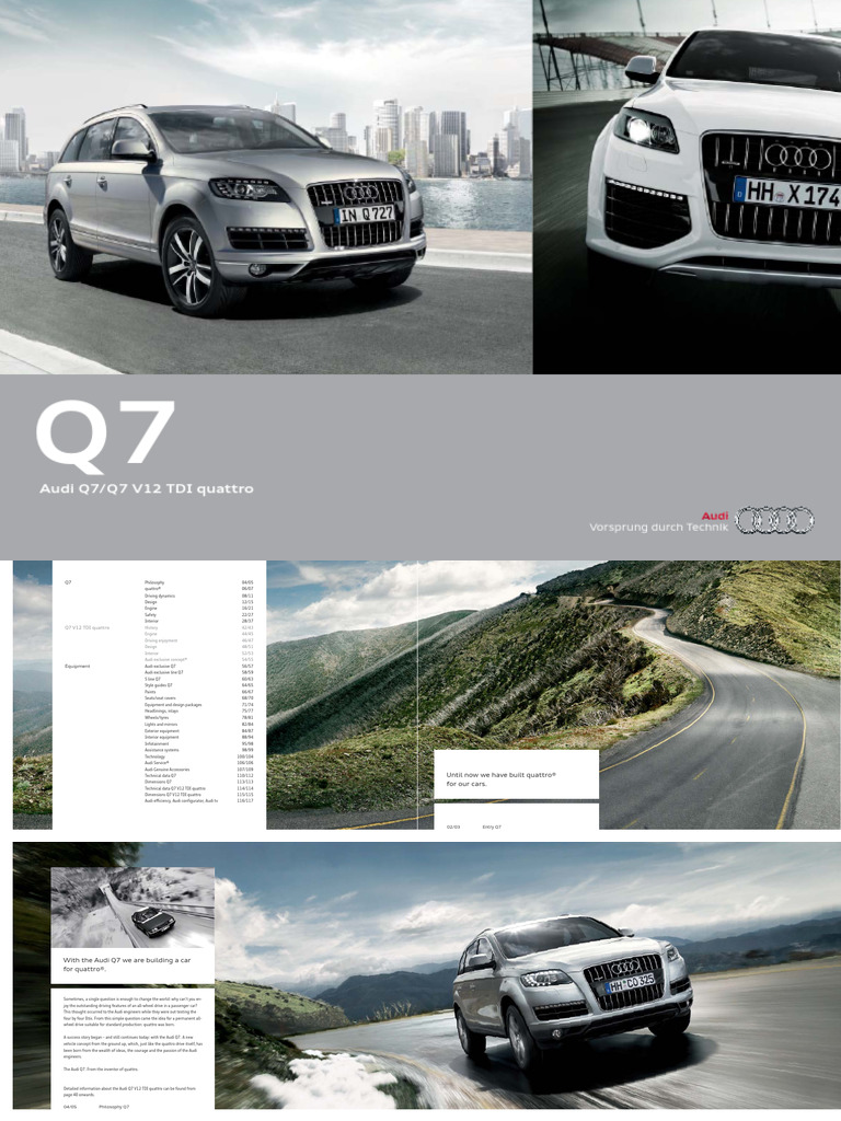 Audi Q7 2010 INT | PDF