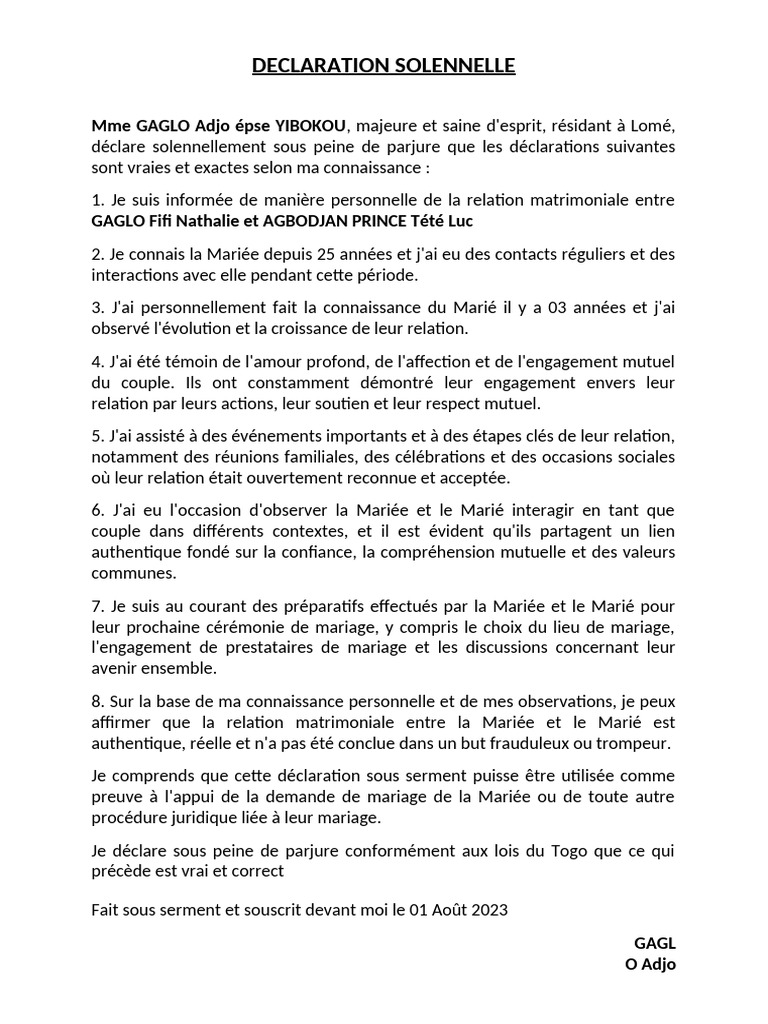 Gaglo Nathalie 2 | PDF