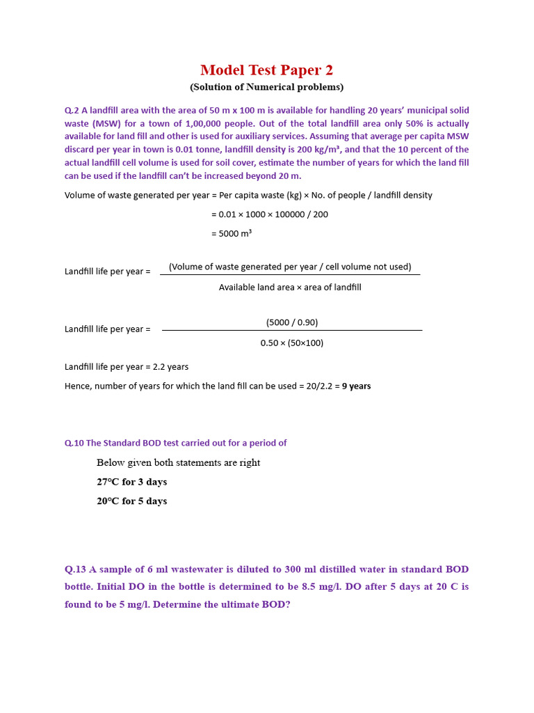 Paper 2 - Numerical Solutions | PDF