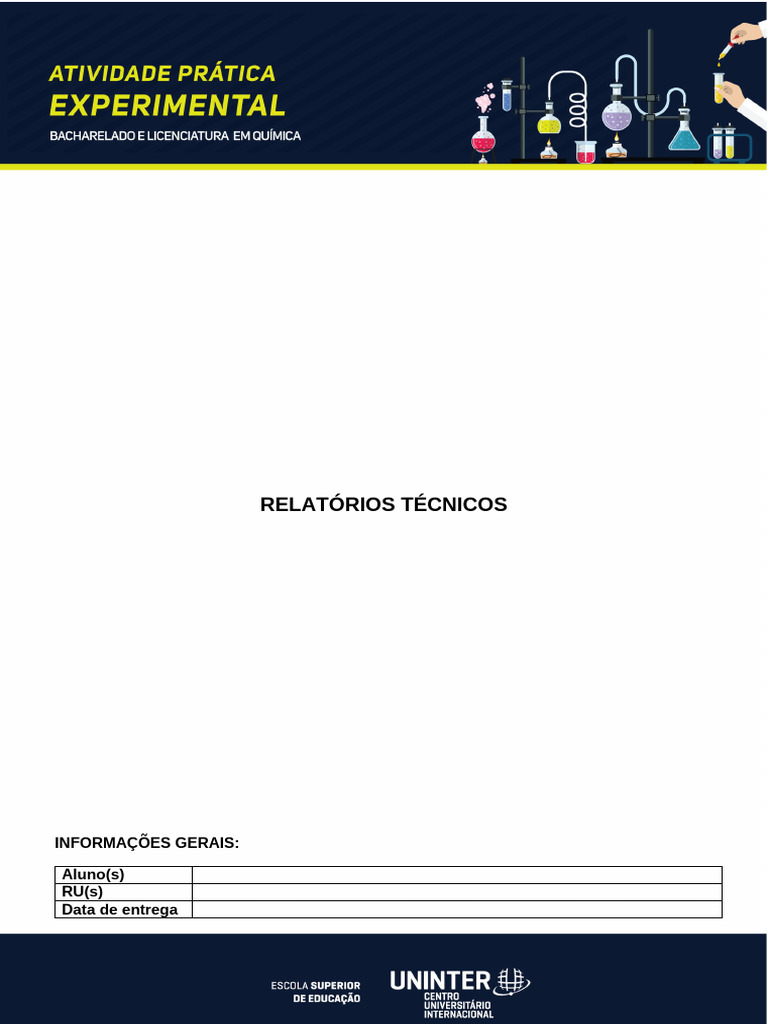 Template Relatorio Tecnico | PDF
