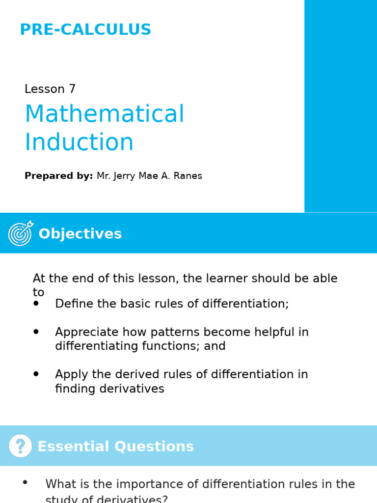 Mathematical Induction | PDF