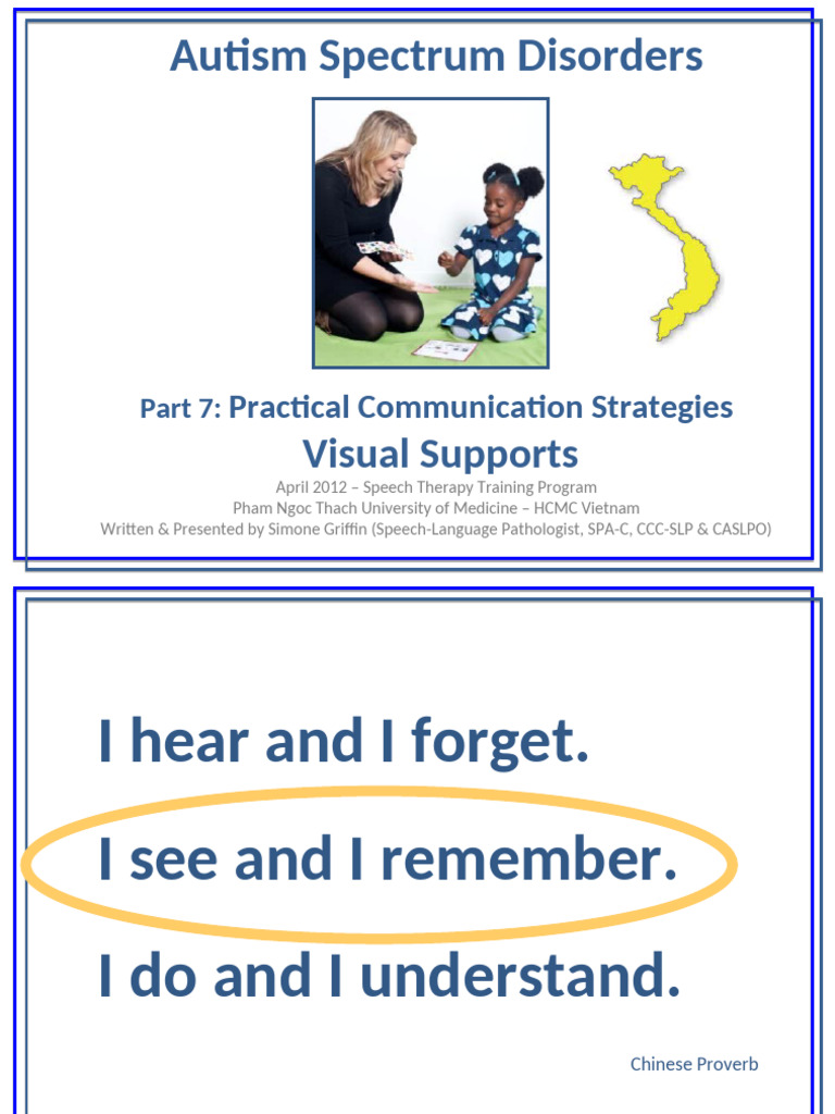 ENG - Part - 7 - Using Visual Supports in ASD | PDF