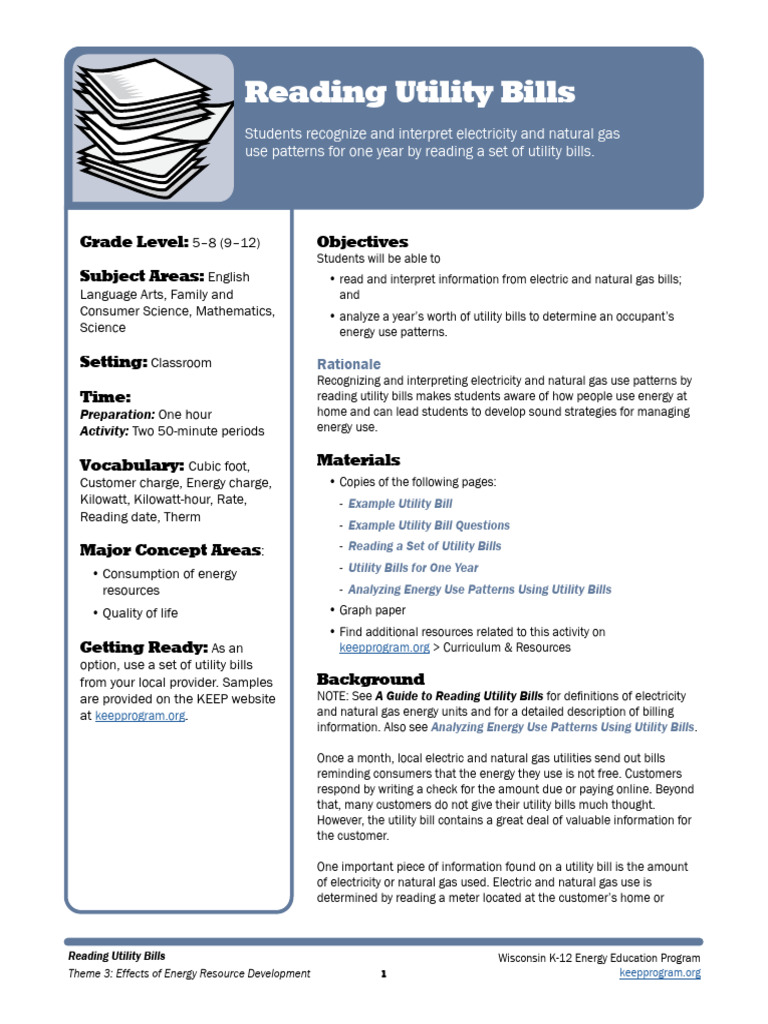 Extra NC UtilityBill | PDF