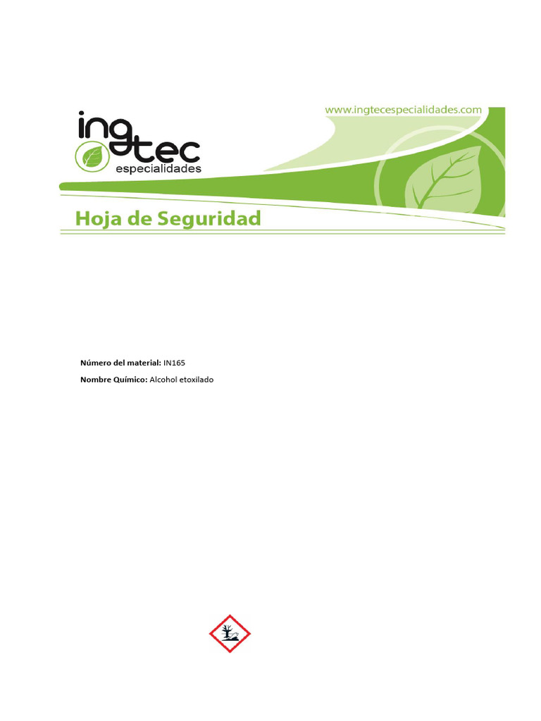 MSDS ECOSOLVE S20 | PDF