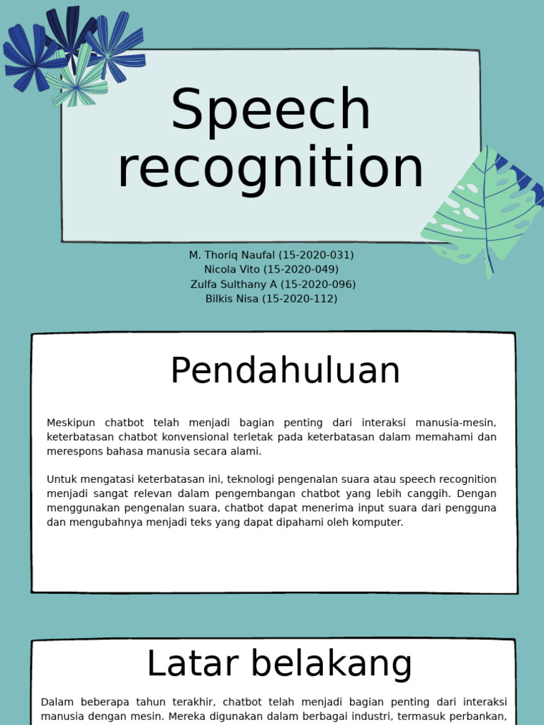 Speech Recog | PDF Speech Recog | PDF