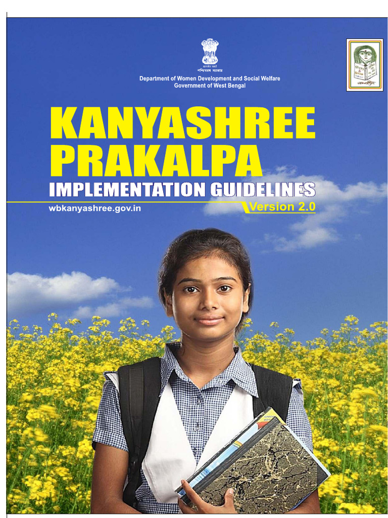 Kanyashree Prakalpa Scheme Guidelines | PDF