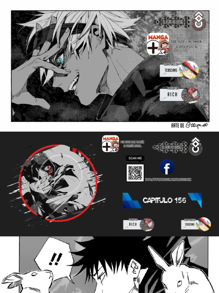 Jujutsu Kaisen Capítulo 156 | PDF
