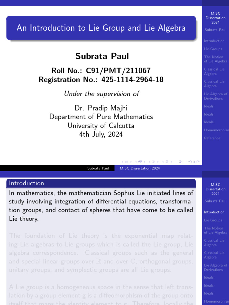 Subrata Paul Diss Beamer | PDF