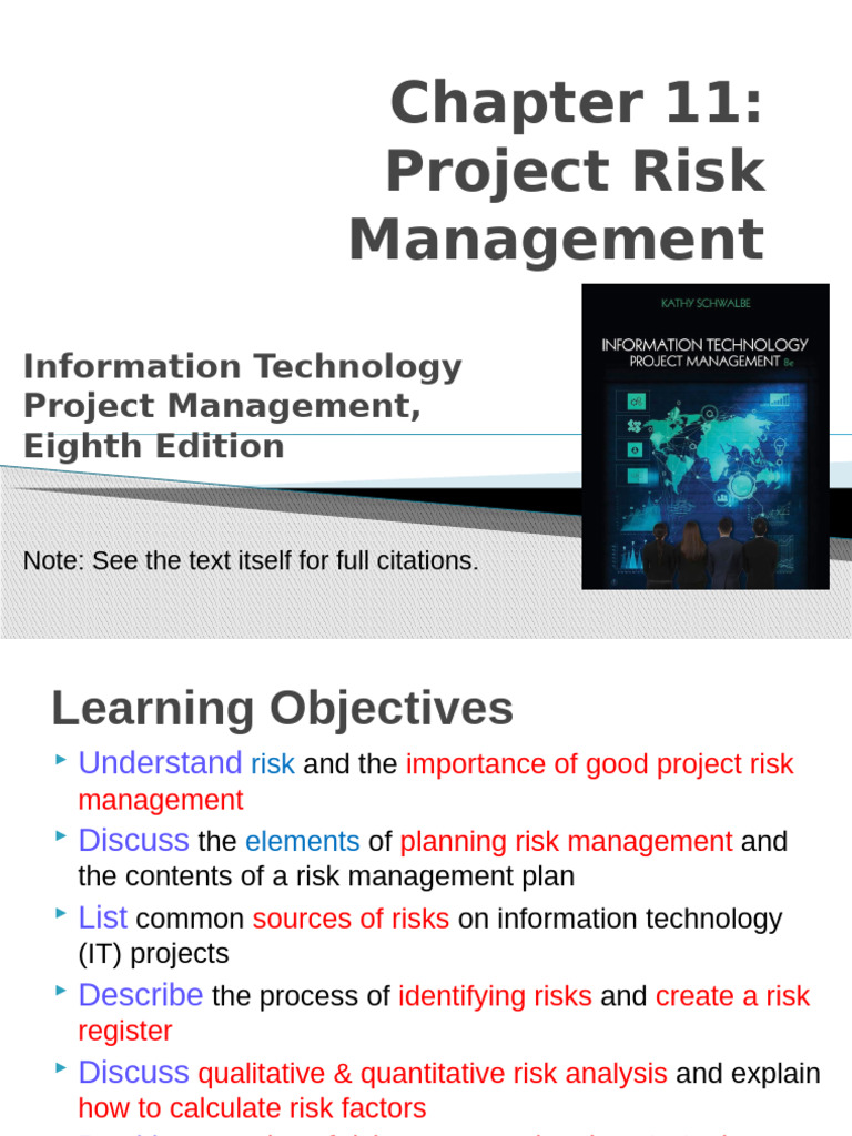 11 - Project Risk Management - 11 | PDF