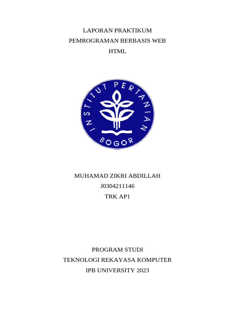 Laporan Praktikum 1 | PDF