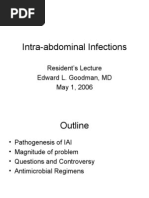 IDSA 2024 Guidelines on Intra-abdominal Infections | PDF | Medical ...