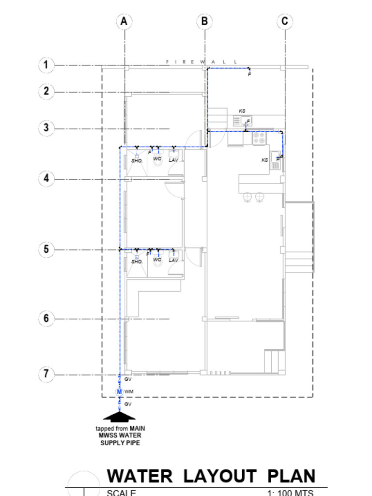 Water Layout Plan | PDF