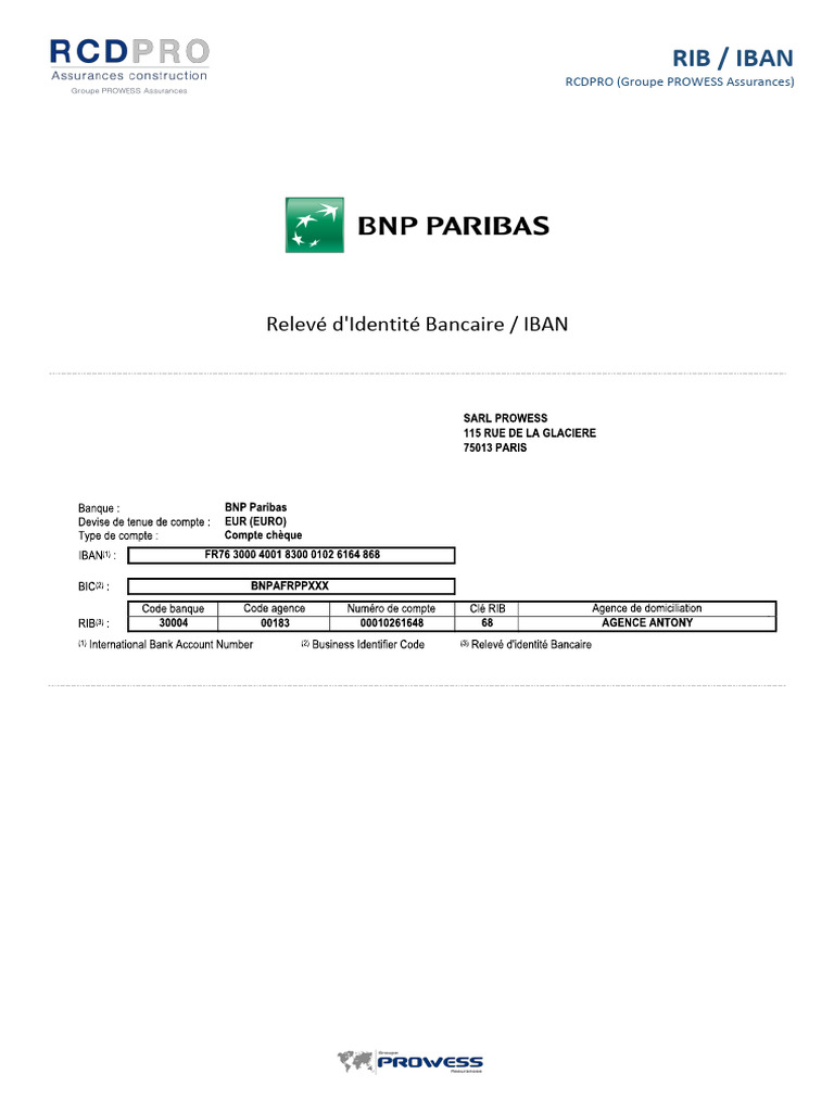 Rib Iban BNP | PDF