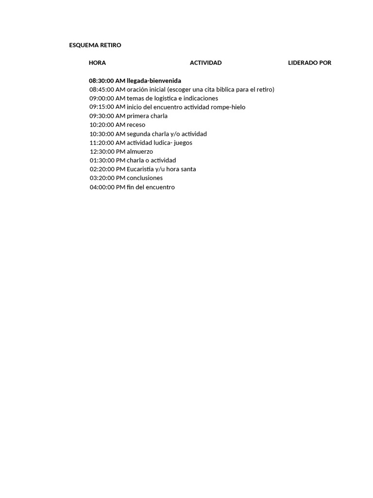 esquema-retiro | PDF